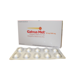 GALVUS MET 50MG/1000MG 60 TABLETS | IBN RUSHD PHARMACY