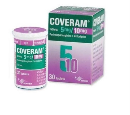 COVERAM 5MG/10MG TAB 30 TABLETS | Ibn RUSHD PHARMACY