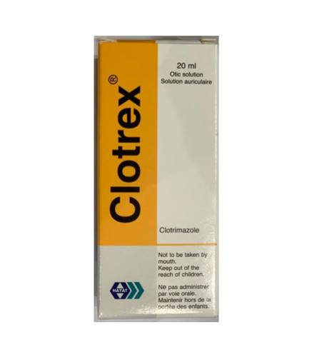 CLOTREX OTIC SOLUTION 20ML | IBN RUSHD PHARMACY