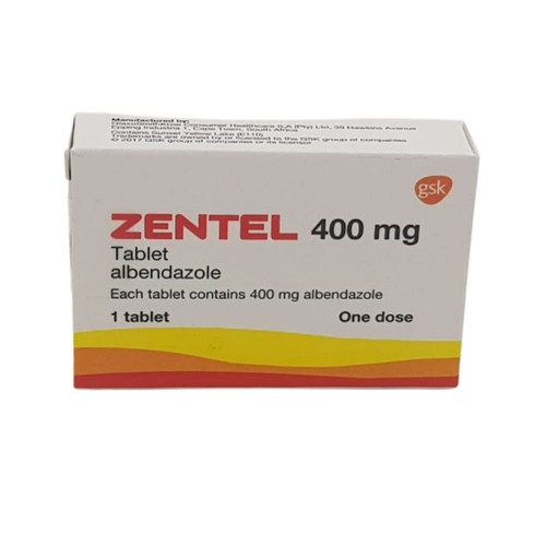 ZENTEL 400MG TAB 1'S | IBN RUSHD PHARMACY
