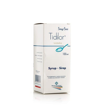TIDILOR SYRUP 100ML | IBN RUSHD PHARMACY