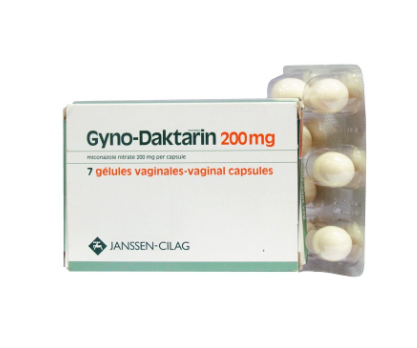 GYNO DAKTARIN 200MG VAGINAL 7 CAPSULES | IBN RUSHD PHARMACY