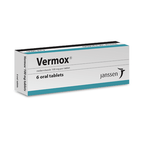 VERMOX 100 MG tablet 6'S | IBN RUSHD PHARMACY