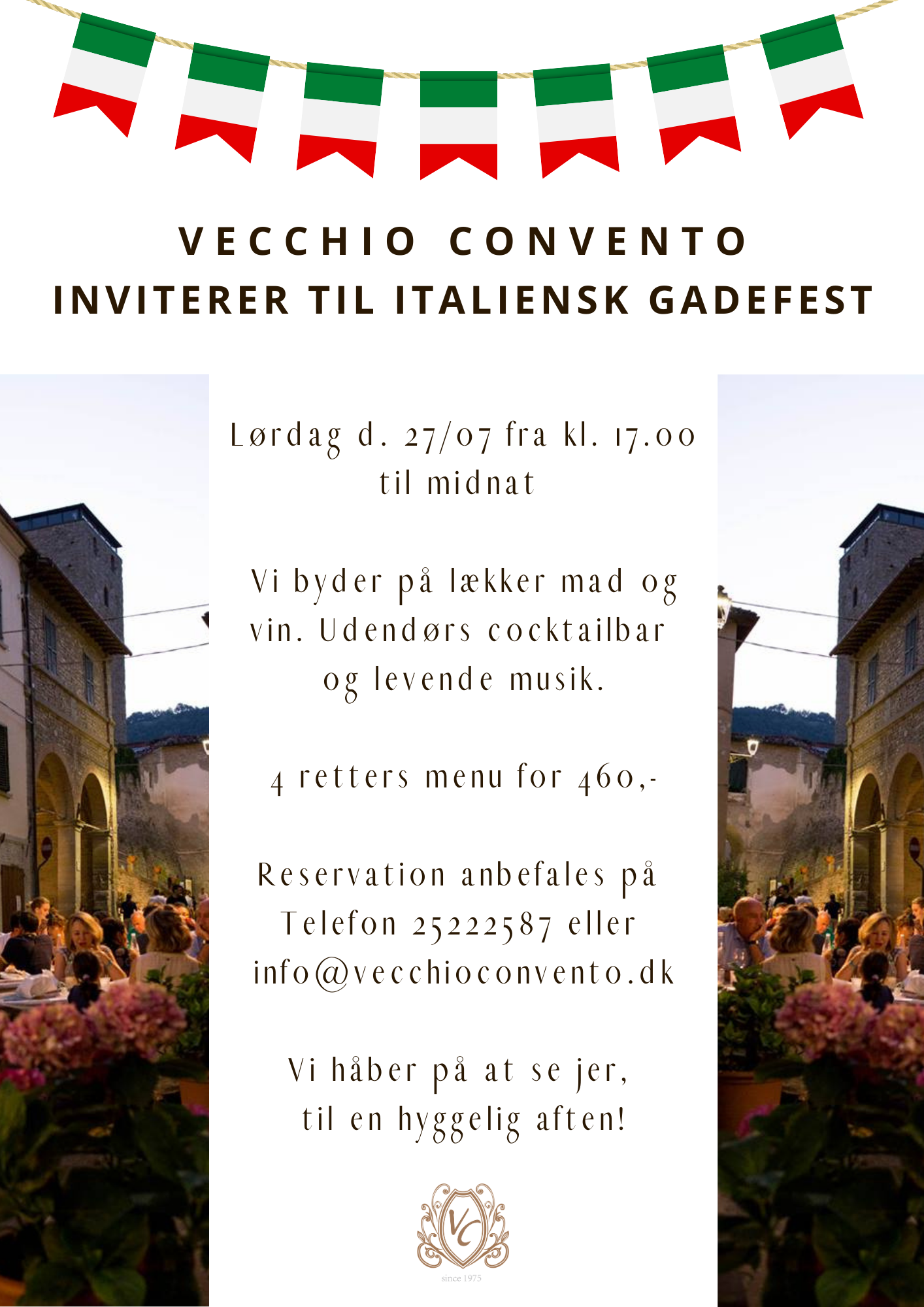 Italian party - gadefest | Vecchio Convento