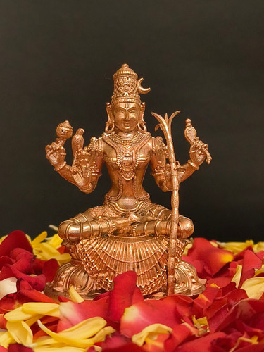 Buy Kamatchi Amman Idol | Bronze & Gold-Plated Statue