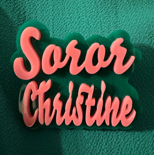 Acrylic Name Pins | wecreate