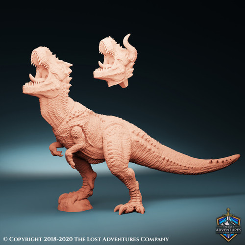 Great Horned Carnotaurus | Metalhead Minis