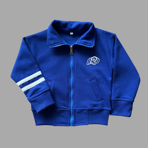 Sudadera cierre azul rey | idearte
