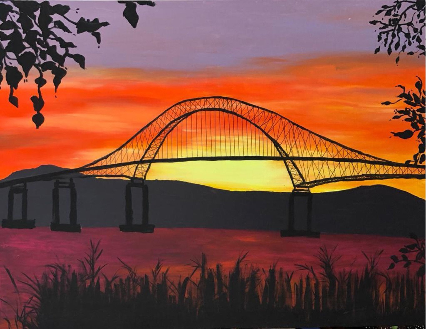 sunset-at-the-panama-canal