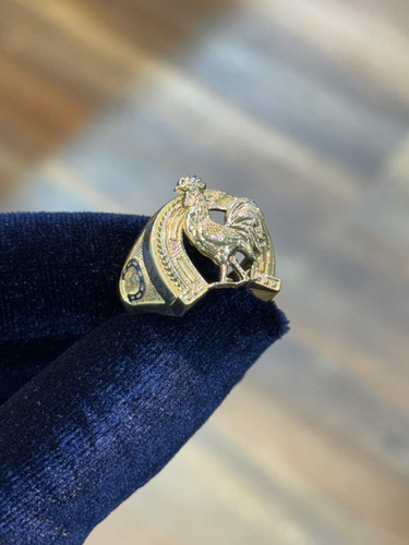 Men's Rooster/ Gallo Ring | Dunamys Jewelry