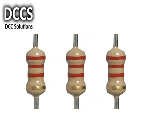 Nano Series Resistors 2.2k Ohm For LEDs (10 Pack) | DCC Solutions