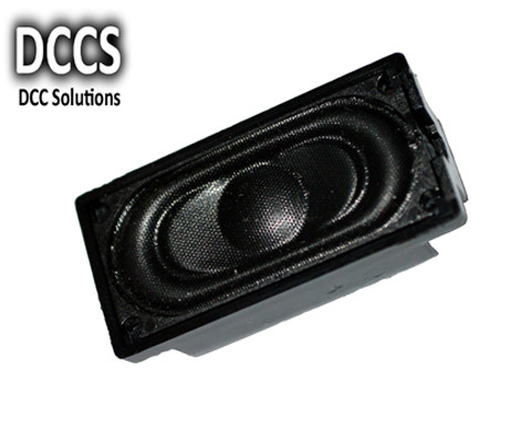 DCCS Speaker 16x35mm 8 ohm 2.0 watt w/ Enclosure For All Decoder Brands ...