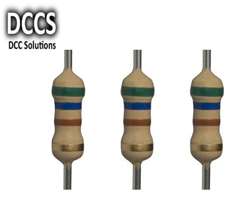 Nano Series Resistors 560 Ohm For LEDs (10 Pack) | DCC Solutions