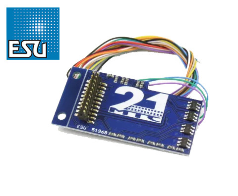 ESU 51968 – 21 Pin Adapter Board 2 + Aux3 and Aux4 | DCC Solutions