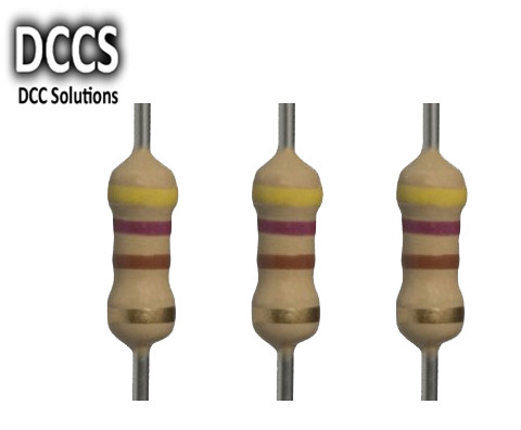 Nano Series Resistors 470 Ohm For LEDs (10 Pack) | DCC Solutions