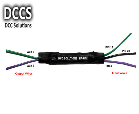DCCS Power Amplifier for Aux 3/4 Logic Level Upgrade suits Auscision 422 Class | DCC Solutions