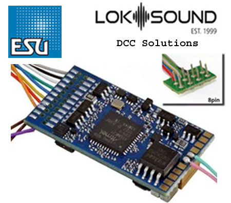 ESU 58420 LokSound 5 DCC Blank Decoder - 8 Pin | DCC Solutions