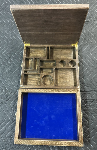 US Naval Officer Insignia Storage Box | EMS Woodworking