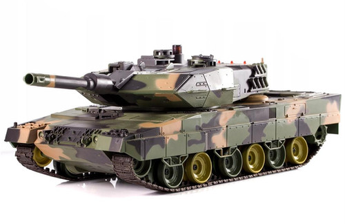 Leopard II A5 - Battle Tank 1:24 - Airgun & IR - Rcbilen.no