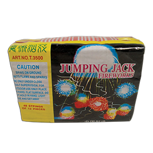 Jumping Jacks, 1 brick of 40 packages | Discount Fireworks