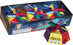 Pyro Gyro, Package of 3 (Brothers) | Discount Fireworks