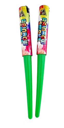 Rainbow Smoke - 1 Stick (Monkey Mania) | Discount Fireworks
