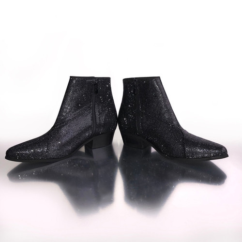 Bota Space Cristais pretos | Lucas Regal