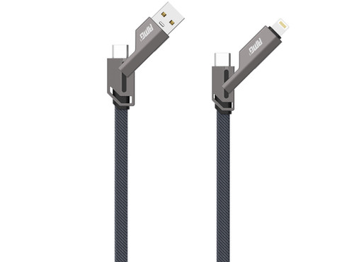 AMG-CT 4 in 1 Zinc Alloy Cable CT-05 0.5M/1.5M 60W | HKShopNow