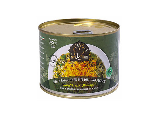 Rice and Broad Beans with Dill (Shevid Polo), Gilani, 460 gr. | AmooMarket