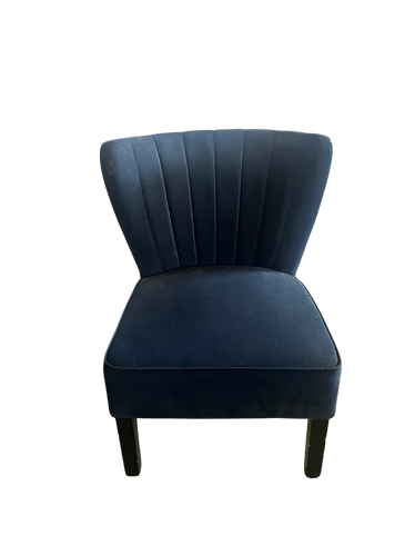 Dark Blue Arm Chair | 1311 Consulting
