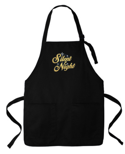 Silent Night Apron with Pockets | SEW N MOTION