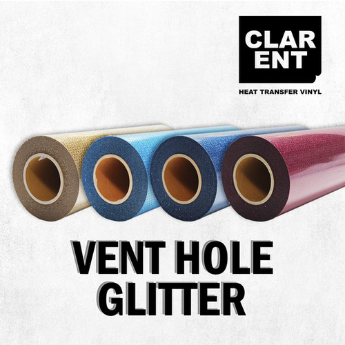 Vinil Textil Vent Hole Glitter | Termoadherible