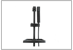 Black Shower Rose/Rail - (SHWRRAILB) | Version 1