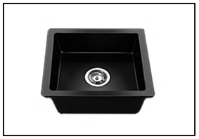 Black Granite Sink 460 x 410 | Version 1