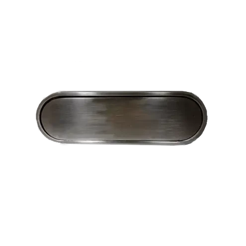 Caravan Cupboard Handle Locks Platinum Satin Nickle | Version 1