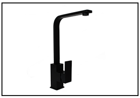 Tap 340mm Black Kitchen/Bathroom | Version 1