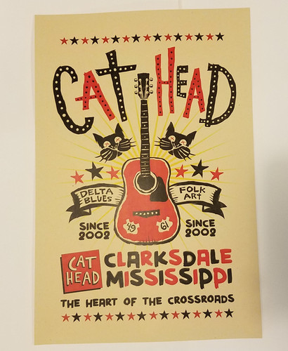 Cat Head Since 2002 print w/tube | cathead
