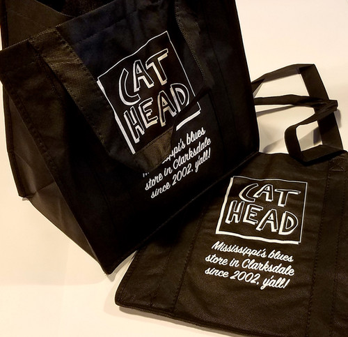 "Cat Head" tote bags (set of 2) | cathead