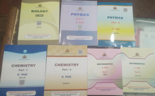 PUC II ND YEAR NCERT KARNATAKA GOVERNMENT PCMB 2023/2024 EDITION 7 BOOK ...