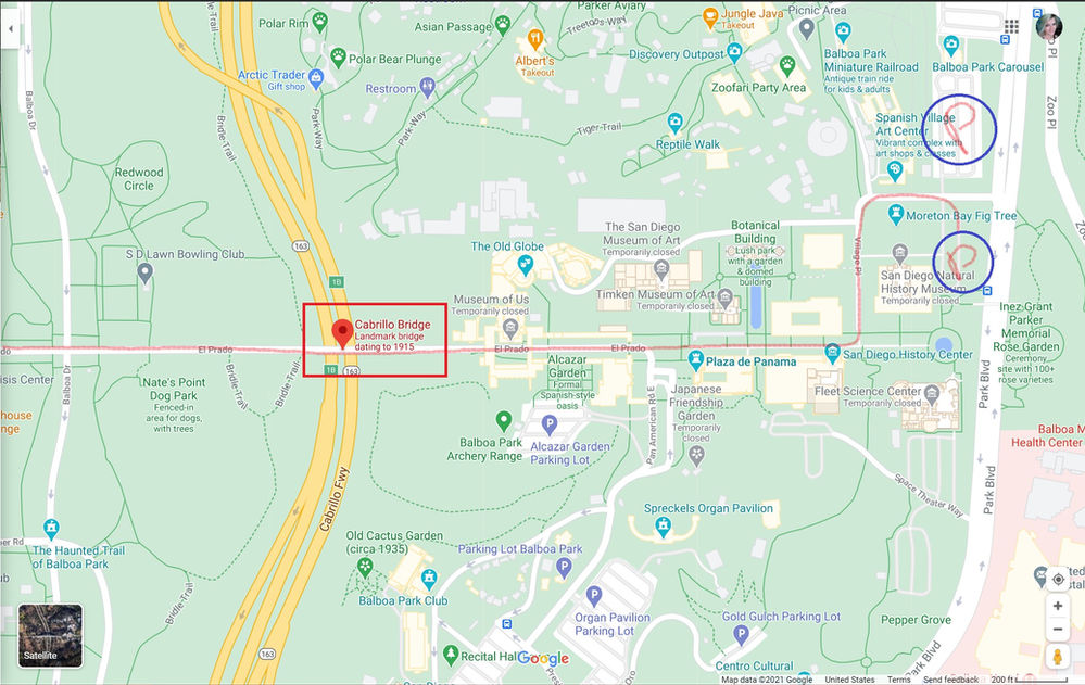 7 Bridge Walk San Diego Map - Map