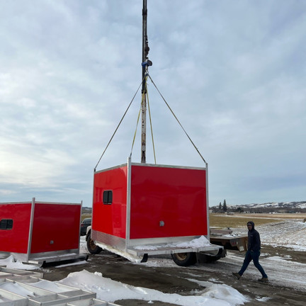 Work Shacks | Saskatchewan | TR Aluminum Designs