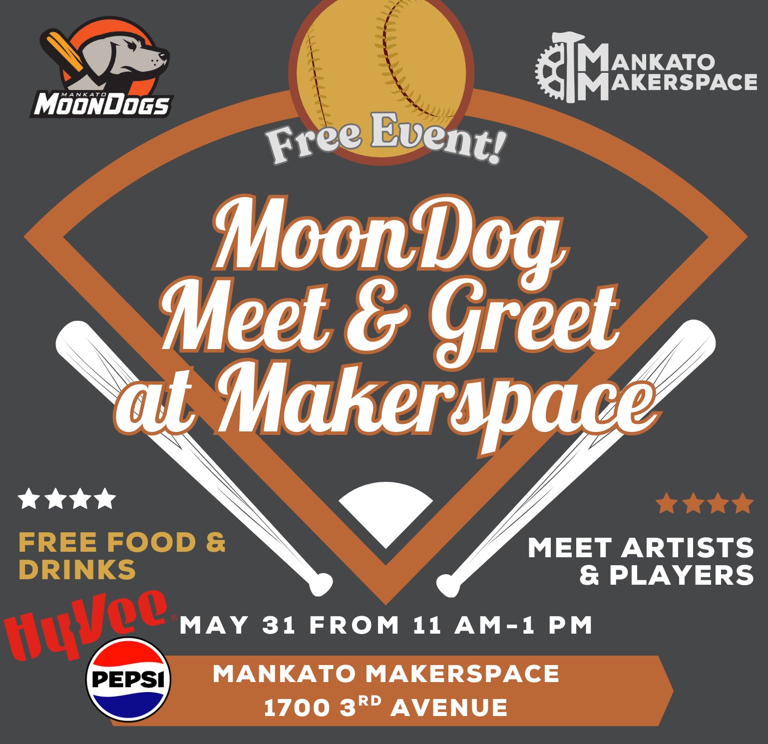 Moondog Meet & Greet @ Mankato Makerspace | mankatomakerspace