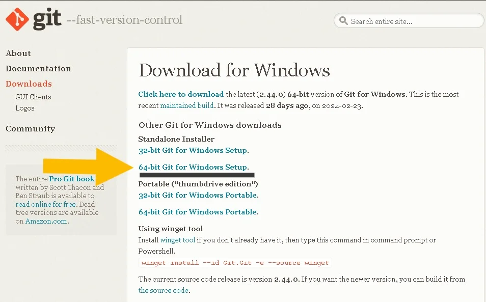 ¿CÓMO DESCARGAR GIT?
