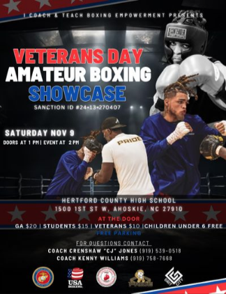 Veterans Day Amateur Boxing Showcase | NC USA Boxing