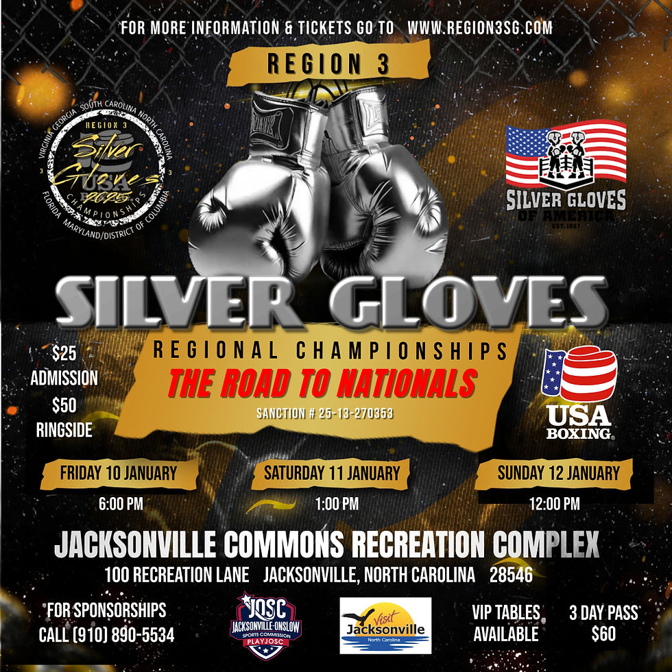 Silver Gloves Region 3 Tournament | NC USA Boxing