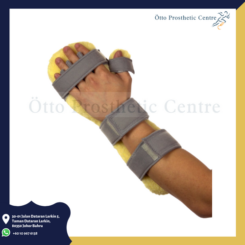 Wrist Hand Splint with Soft Padding | prosthetic.com.my