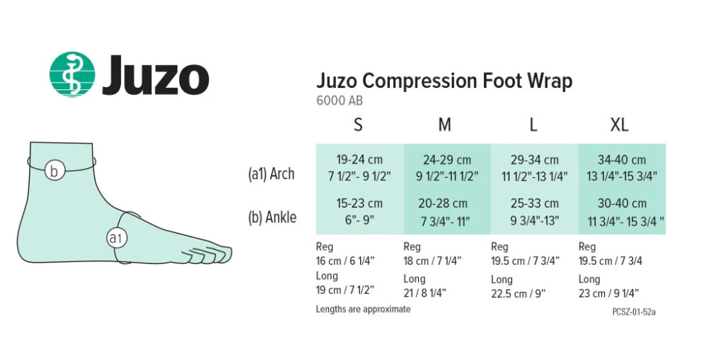 Juzo Compression Foot Wrap | prosthetic.com.sg