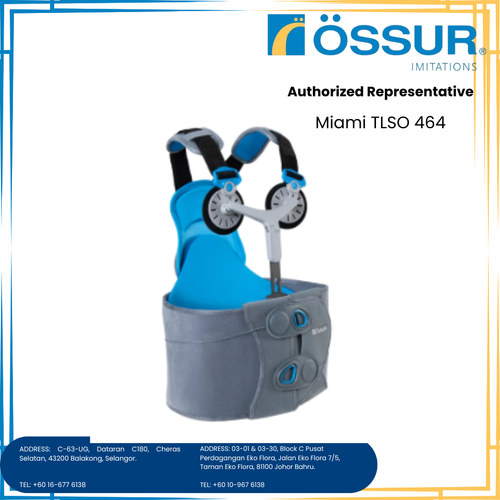 Ossur Miami TLSO™ 464 (Back Brace) | prosthetic.com.my