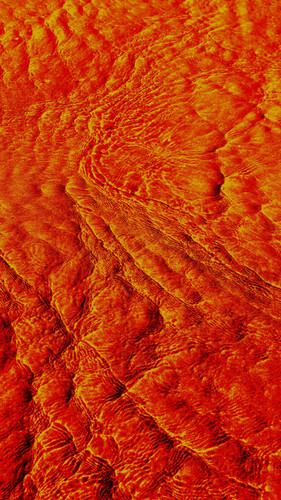 Ocean Beach in Dark Orange, abstract photography, by Angi D Wildt ...