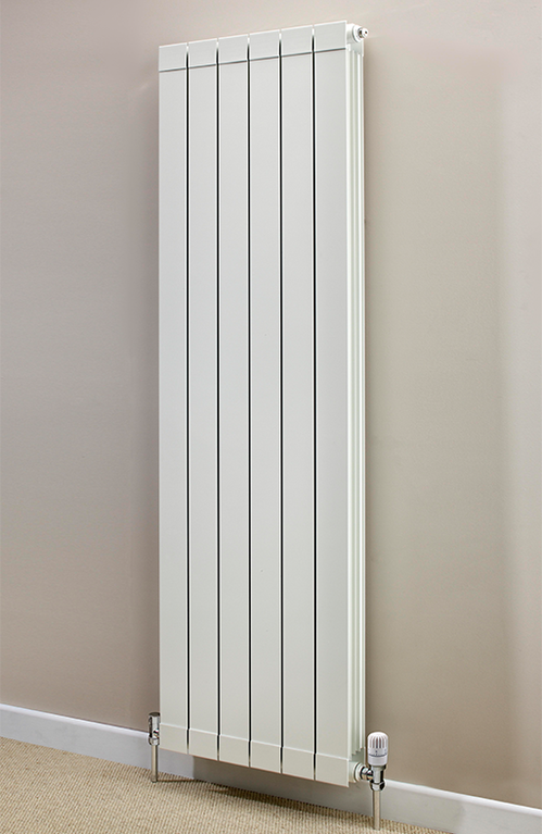 Saxon Aluminium Vertical Radiator | Supplies4Heat